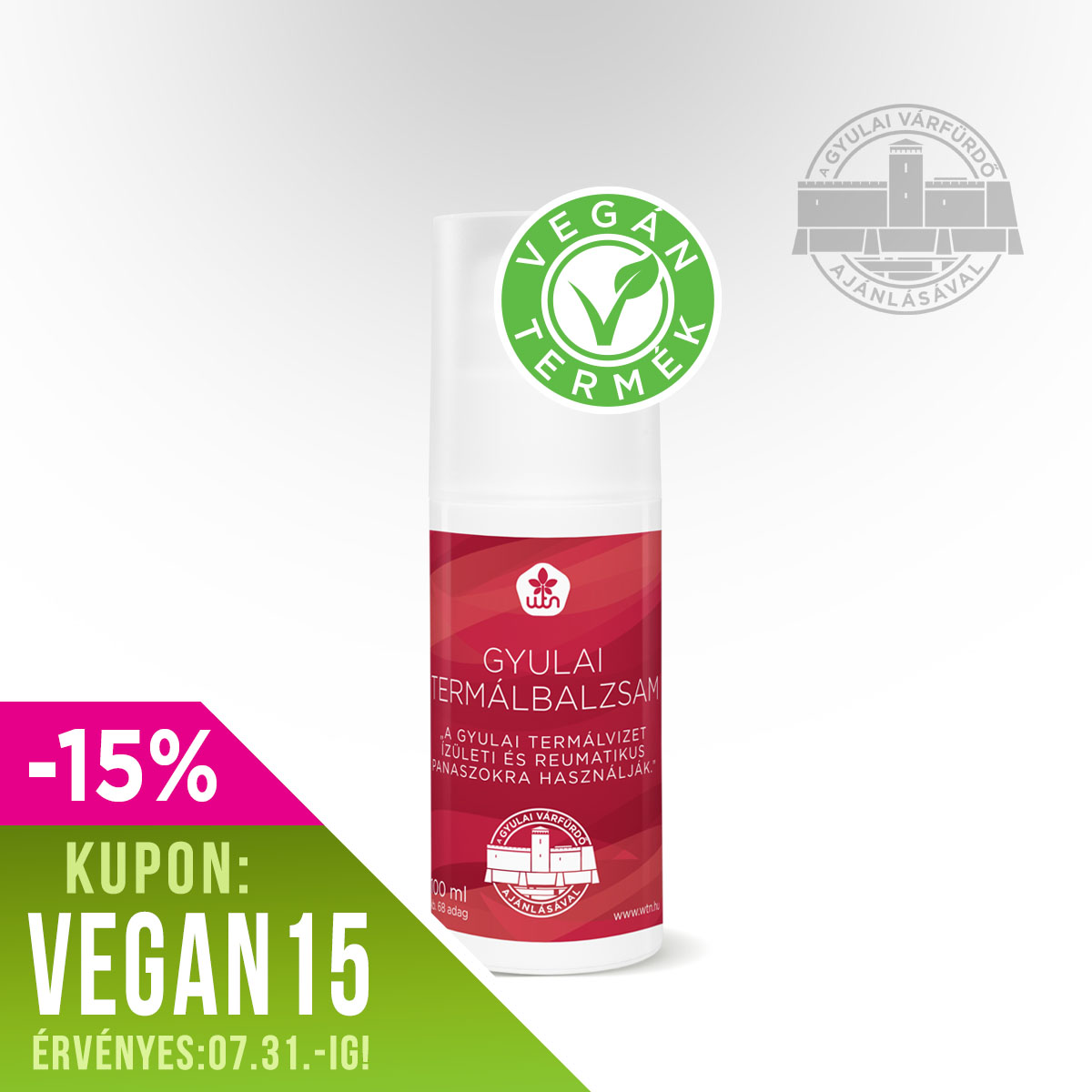 Gyulai termálbalzsam - 100ml